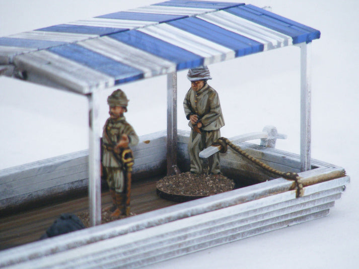 Colonial Steam Launch - Pulp MDF Scenery – em4miniatures