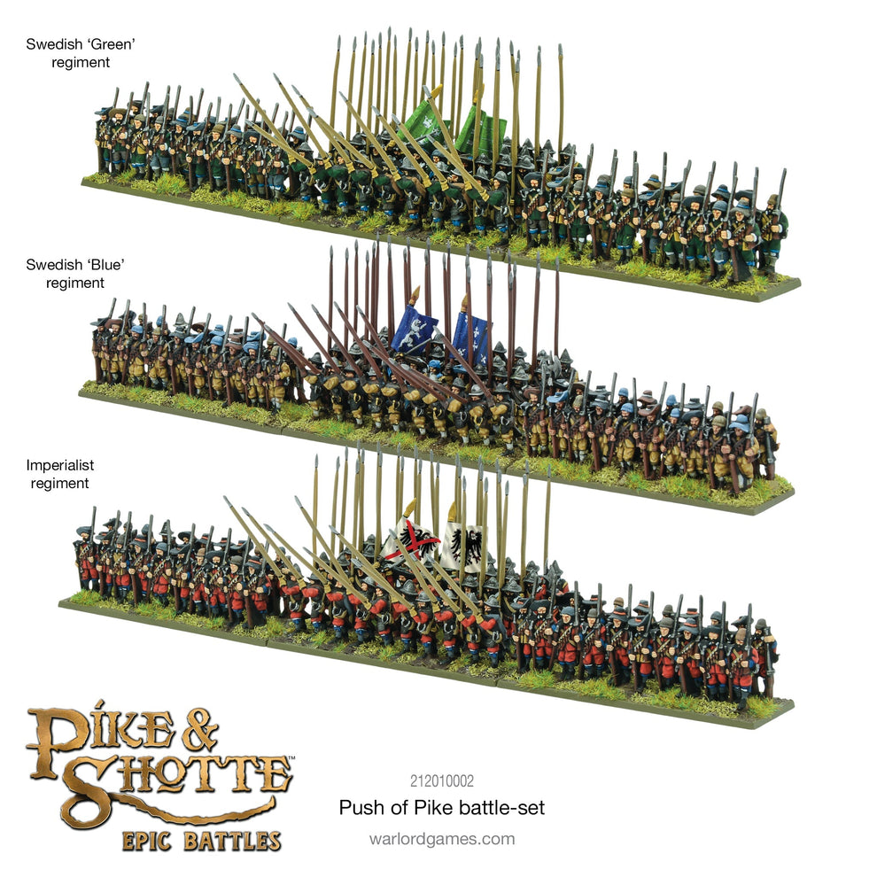 Pike & Shotte Epic Battles - Push Of Pike Starter Set – em4miniatures