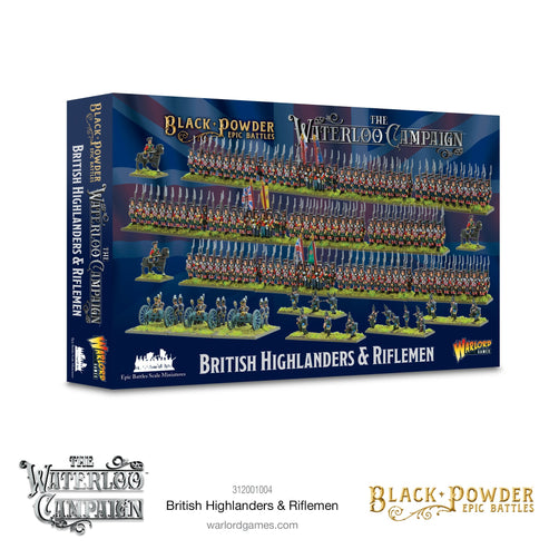 BP Epic Battles: British Highlanders & Riflemen – em4miniatures