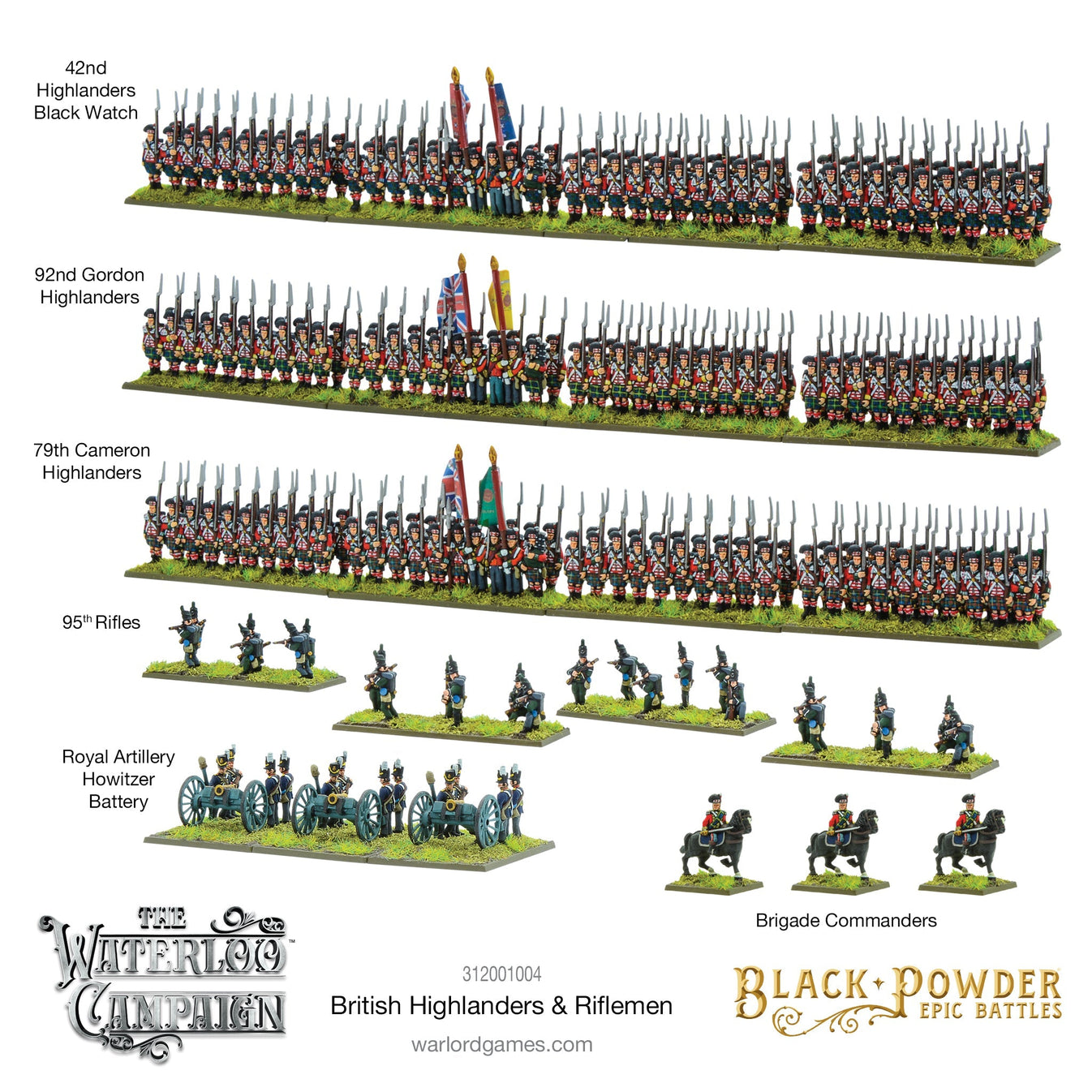 BP Epic Battles: British Highlanders & Riflemen – em4miniatures
