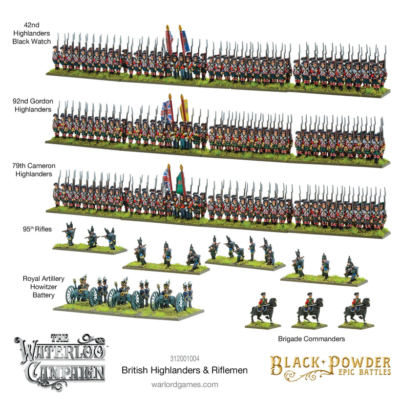 BP Epic Battles: British Highlanders & Riflemen – em4miniatures