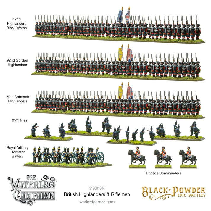 BP Epic Battles: British Highlanders & Riflemen – em4miniatures