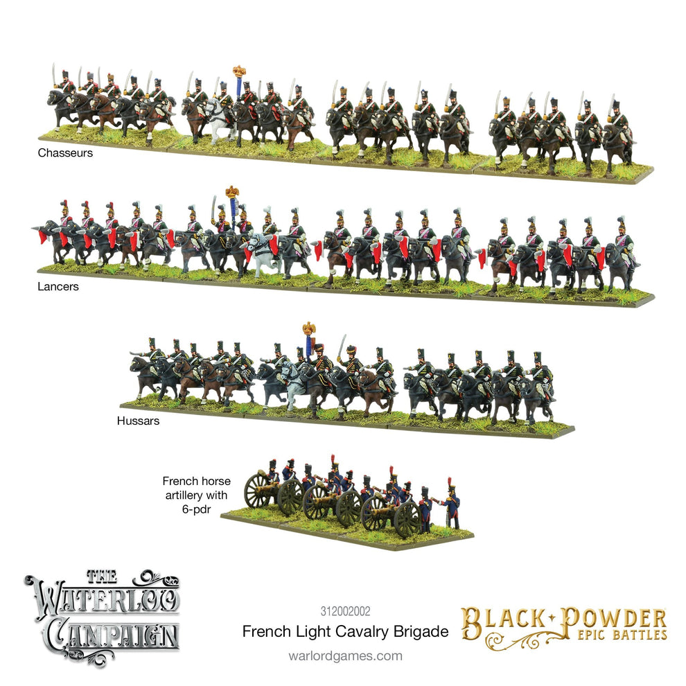 BP Epic Battles: Waterloo - French Light Cavalry Brigade – em4miniatures
