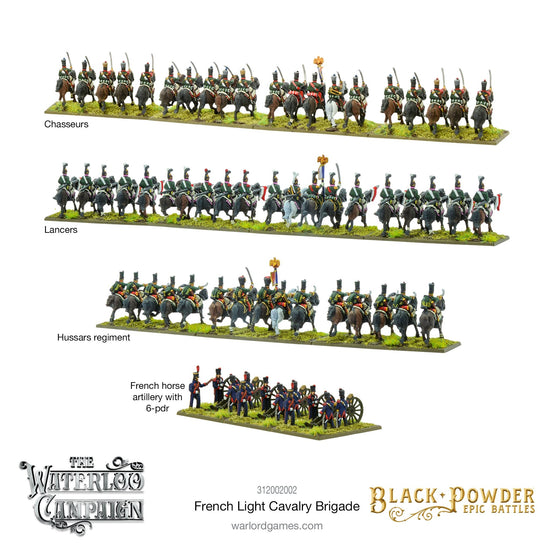 BP Epic Battles: Waterloo - French Light Cavalry Brigade – em4miniatures