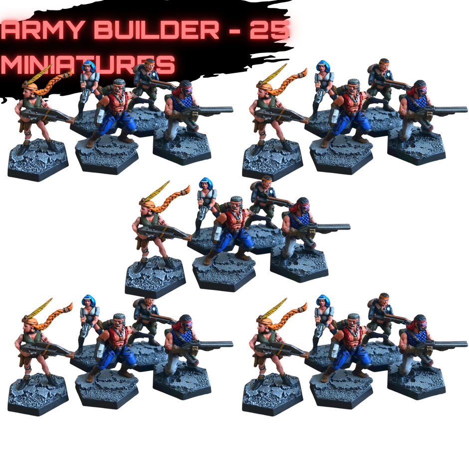 Science Fiction / Near Future Plastic Miniatures - eM4 Miniatures ...