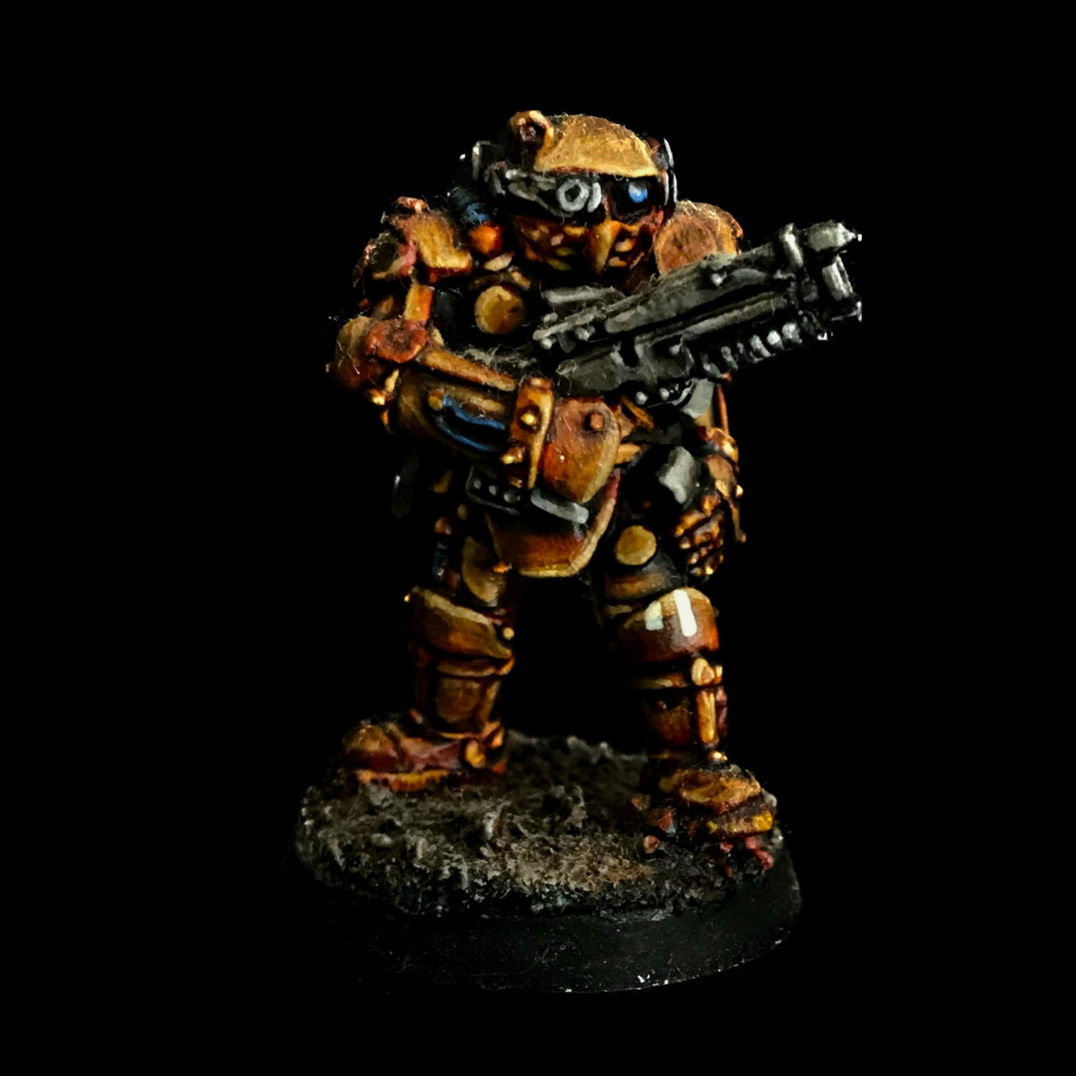 Cybertech Bunkerbreakers with Autogun, Standing SciFi Miniature ...