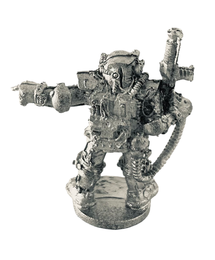 Cybertech Bunkerbreakers with heavy flamer, giving orders Miniature ...