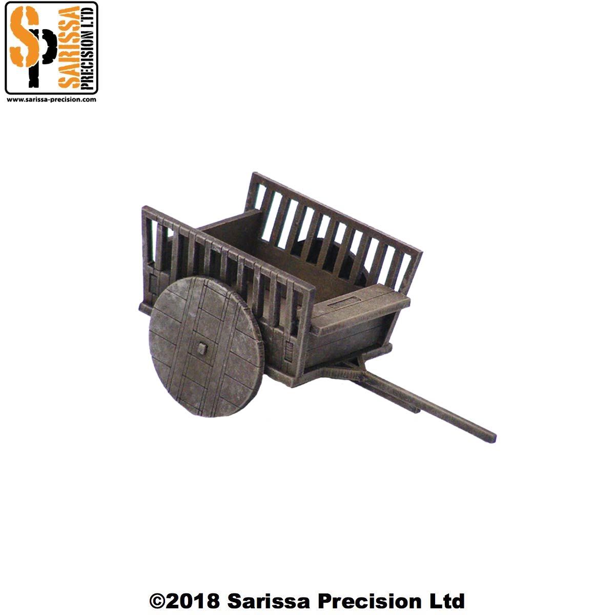 Ox Cart - Medieval MDF Scenery – em4miniatures