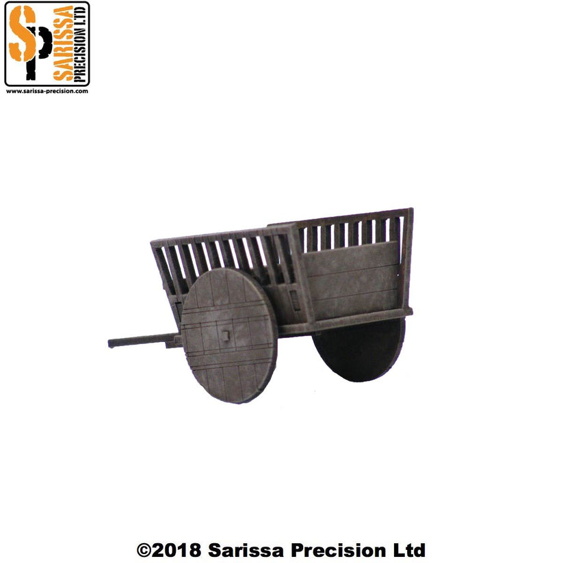 Ox Cart - Medieval MDF Scenery – em4miniatures