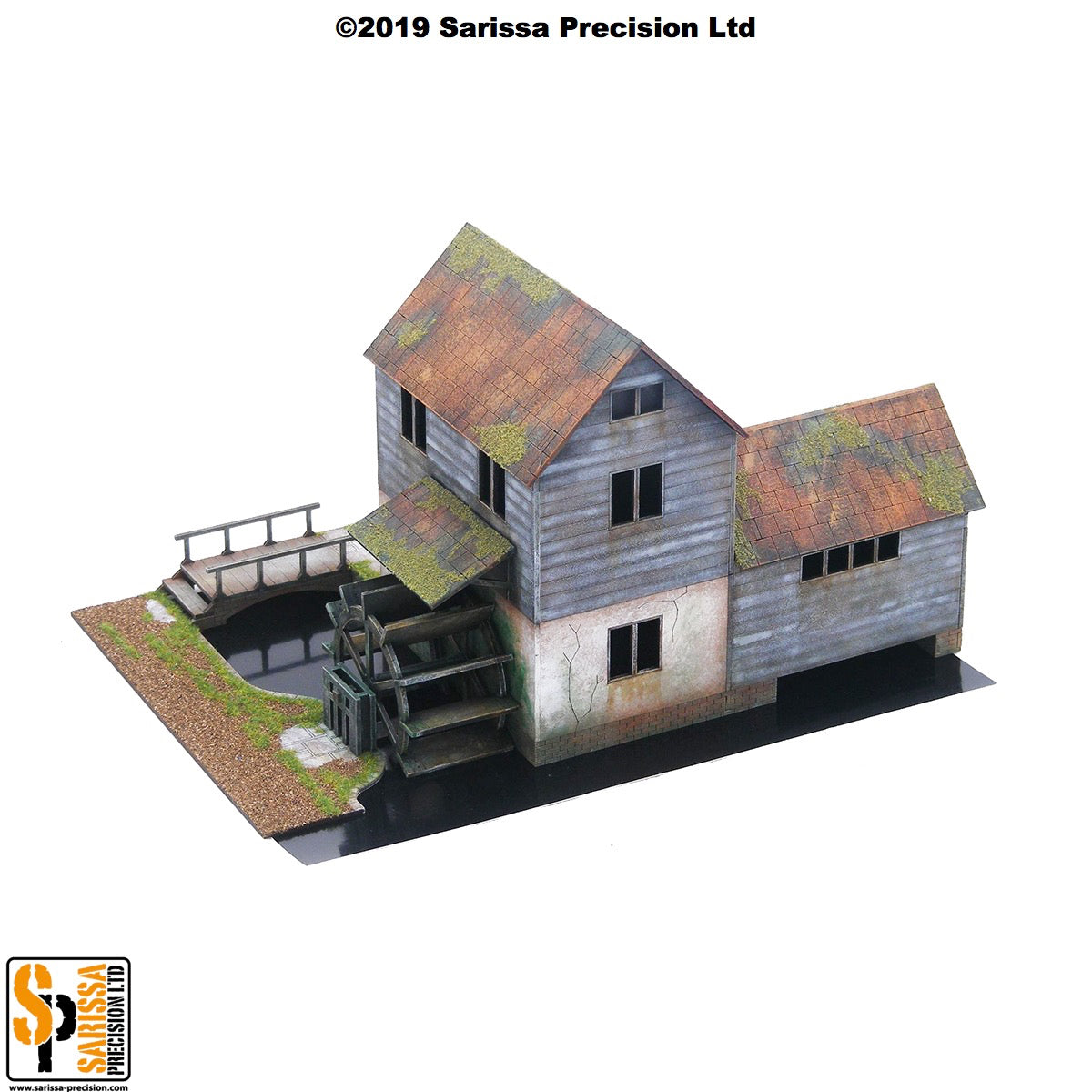 Watermill - Feudal Japan MDF Scenery – em4miniatures