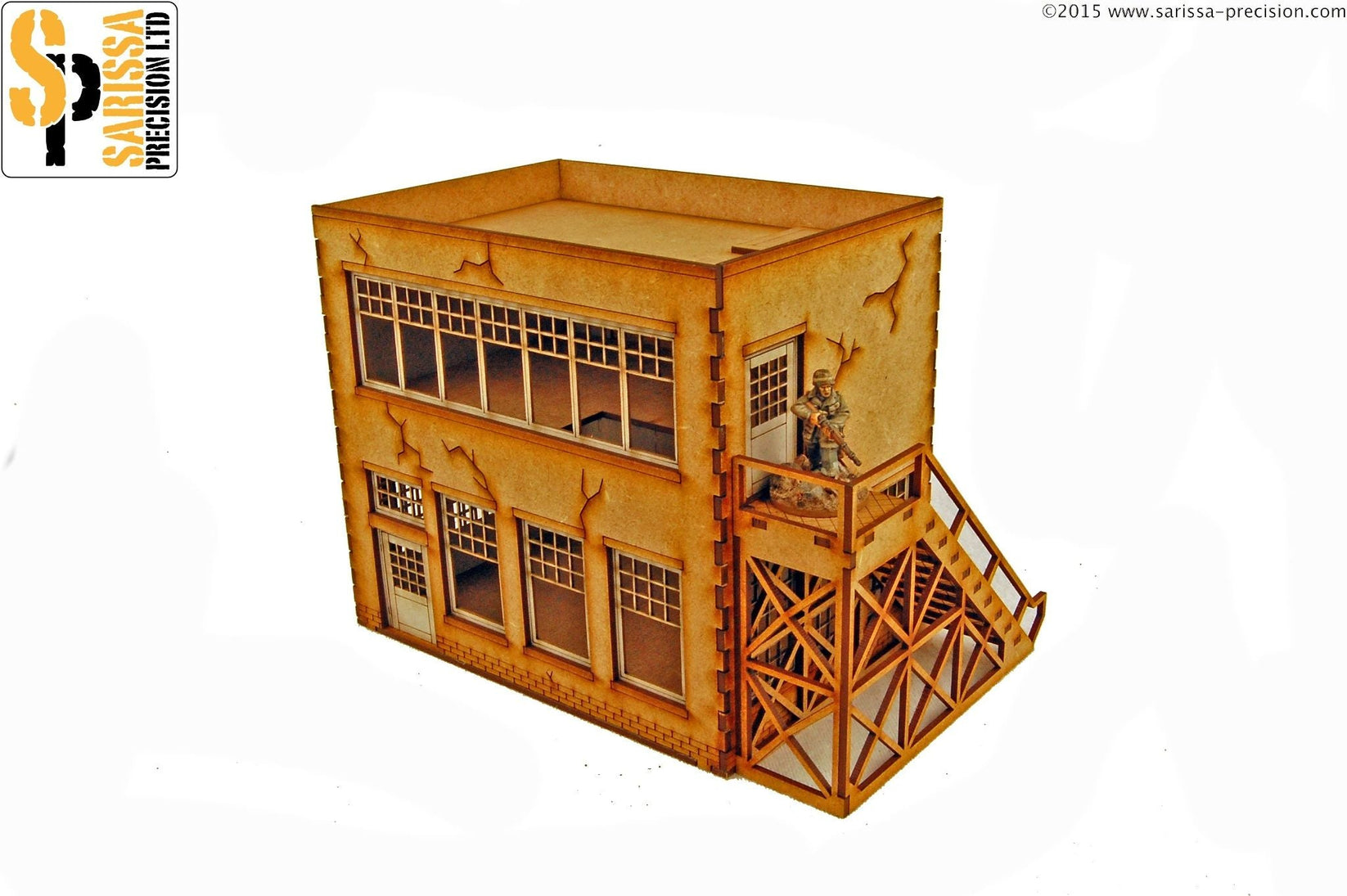 Factory Office / Warehouse - Industrial MDF Scenery – em4miniatures