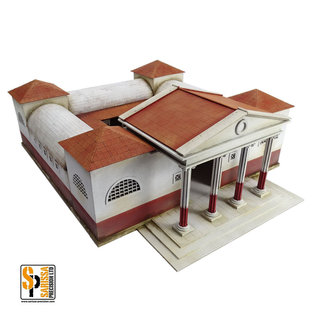 Roman Baths - Ancient Rome MDF Scenery – em4miniatures