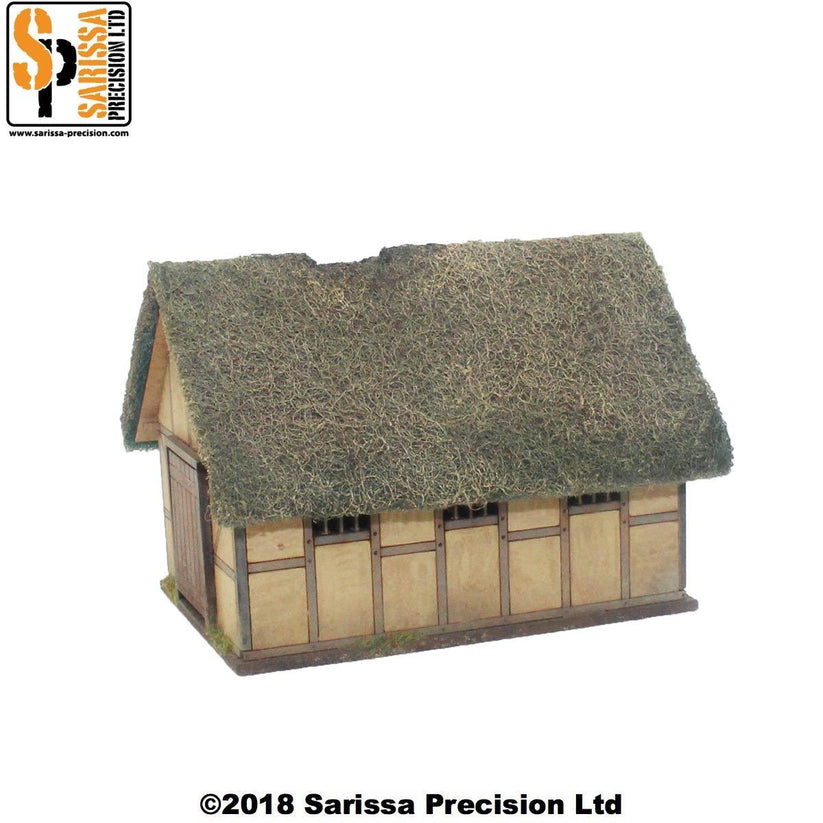Timber-Frame House/Workshop - Medieval MDF Scenery – em4miniatures
