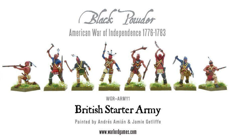 American War Of Independence British Army Starter Set – em4miniatures
