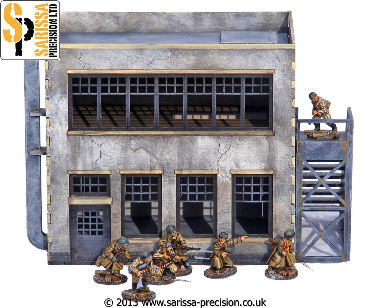 Factory Office / Warehouse - Industrial MDF Scenery – em4miniatures