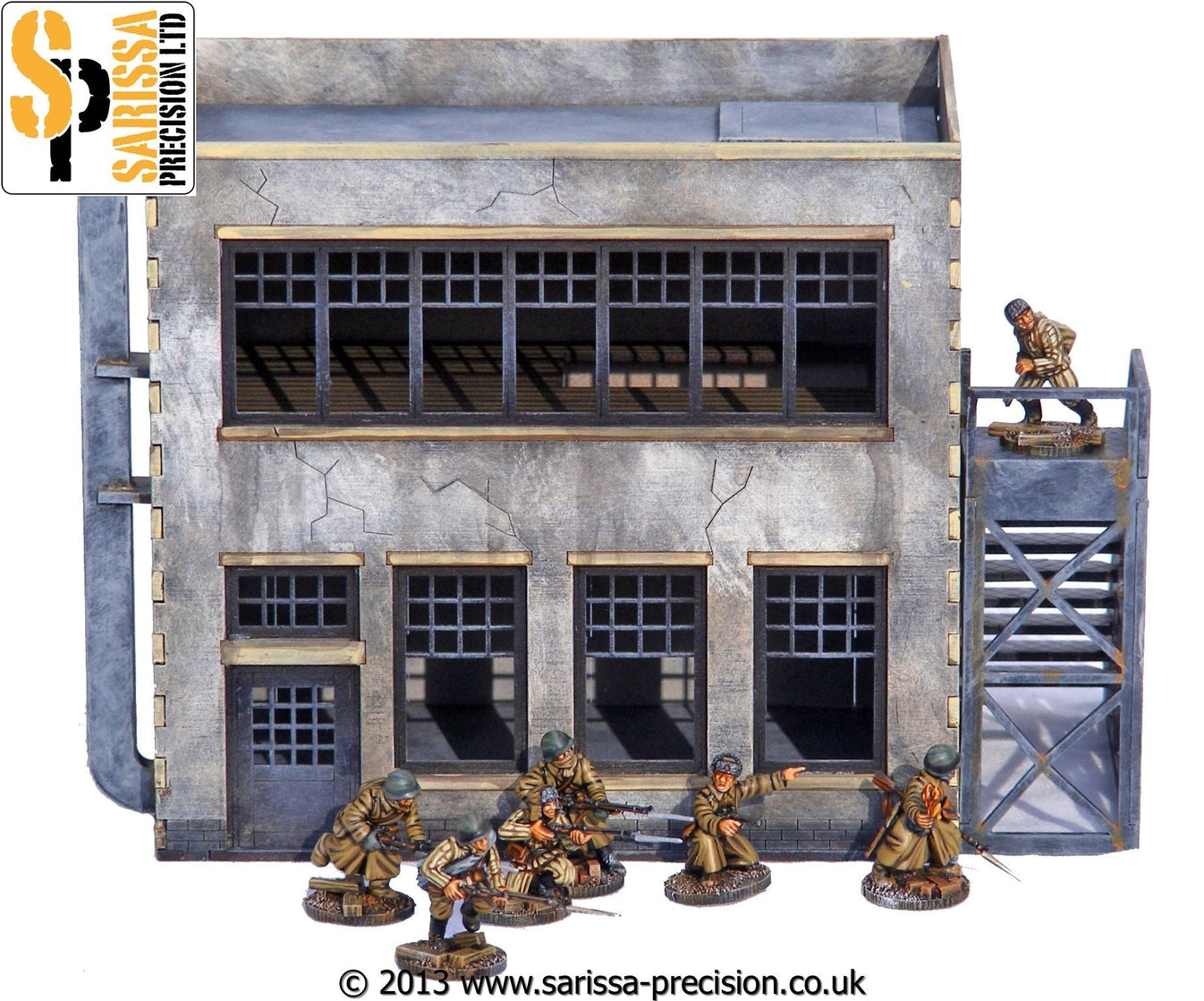 Factory Office / Warehouse - Industrial MDF Scenery – em4miniatures