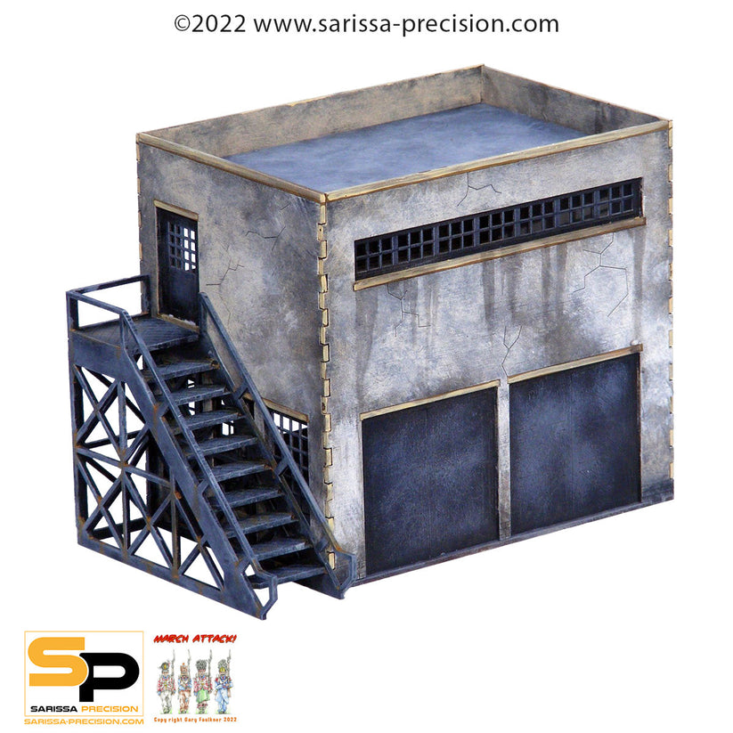 Factory Office / Warehouse - Industrial MDF Scenery – em4miniatures