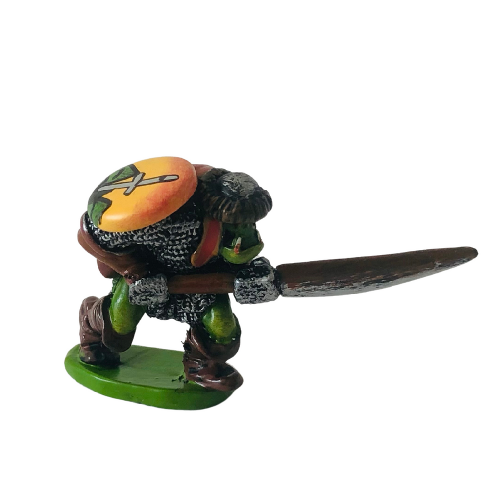 Pre-Painted Orc Miniature Set - 5 Models - Elfsera Orc Raiders ...