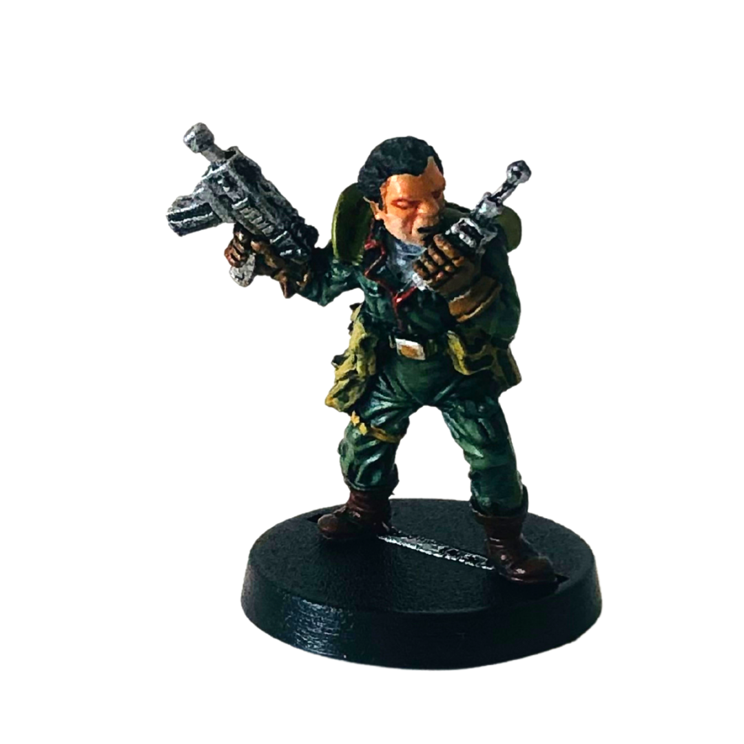 Pre-Painted SciFi Gang Miniature Set - 5 Models - Mercenaries ...