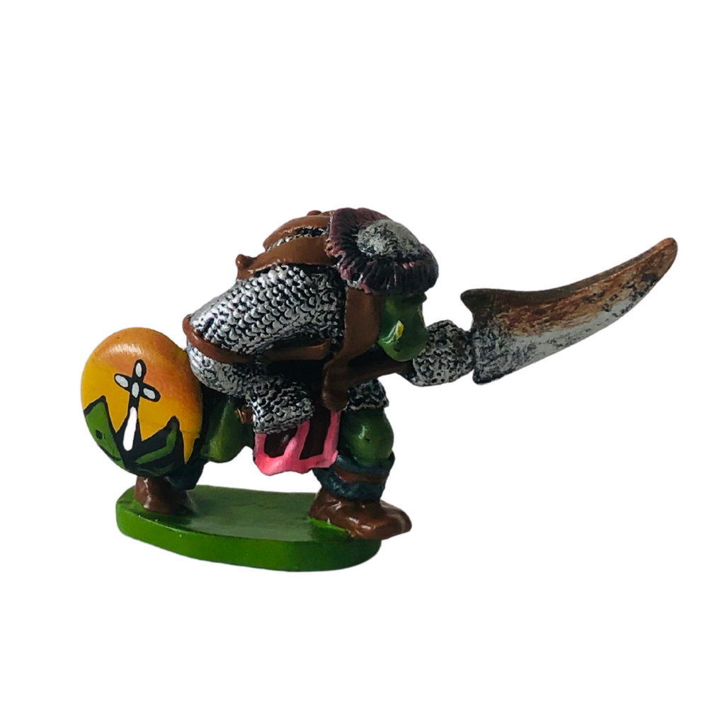 Pre-Painted Orc Miniature Set - 5 Models - Elfsera Orc Raiders ...