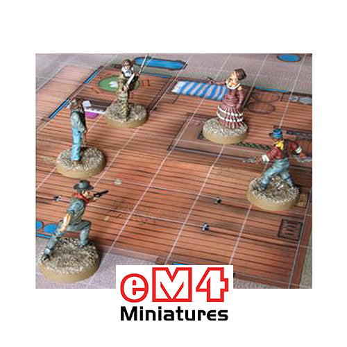 Pre-Painted Cowboy Miniature Set - 5 Models - Old West Heroes ...